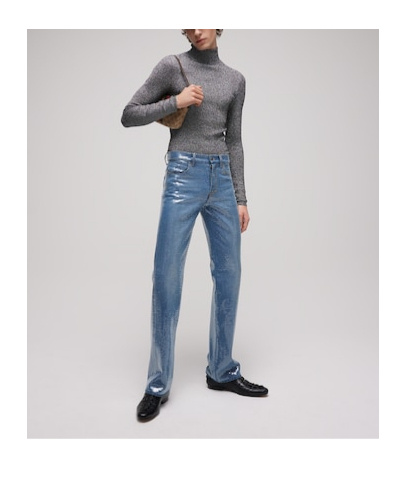 GUCCI Gucci Sequined Denim Pants